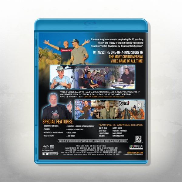 Going POSTAL: The Legacy Foretold Standard Edition - Blu-ray - Running ...