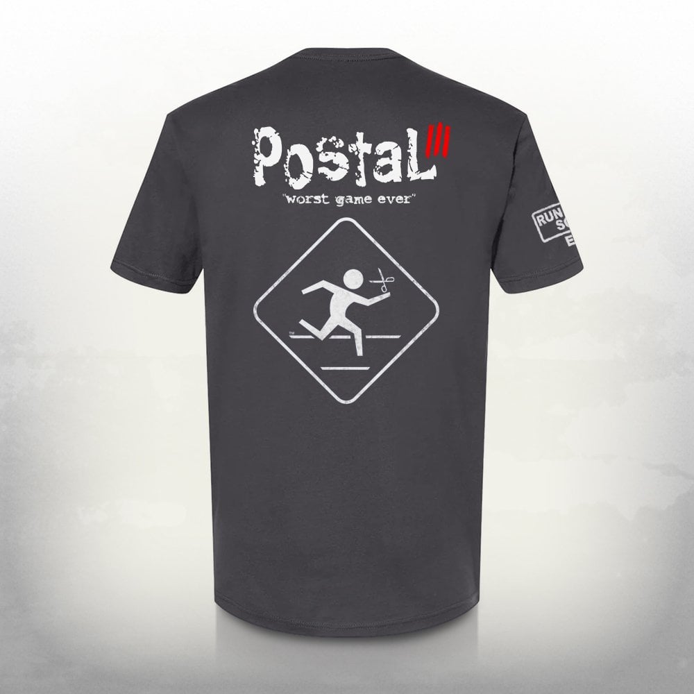 POSTAL 3 Dude Green Alien Head T-Shirt - Running With Scissors