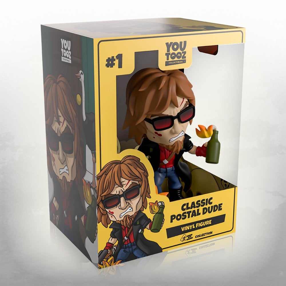 Classic POSTAL Dude Youtooz Vinyl Figure - Running With Scissors
